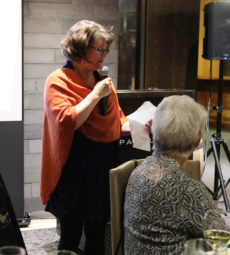 2017 Andrea Lawrence Award presented to Genny Smith