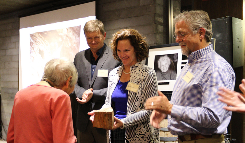 2017 Andrea Lawrence Award presented to Genny Smith