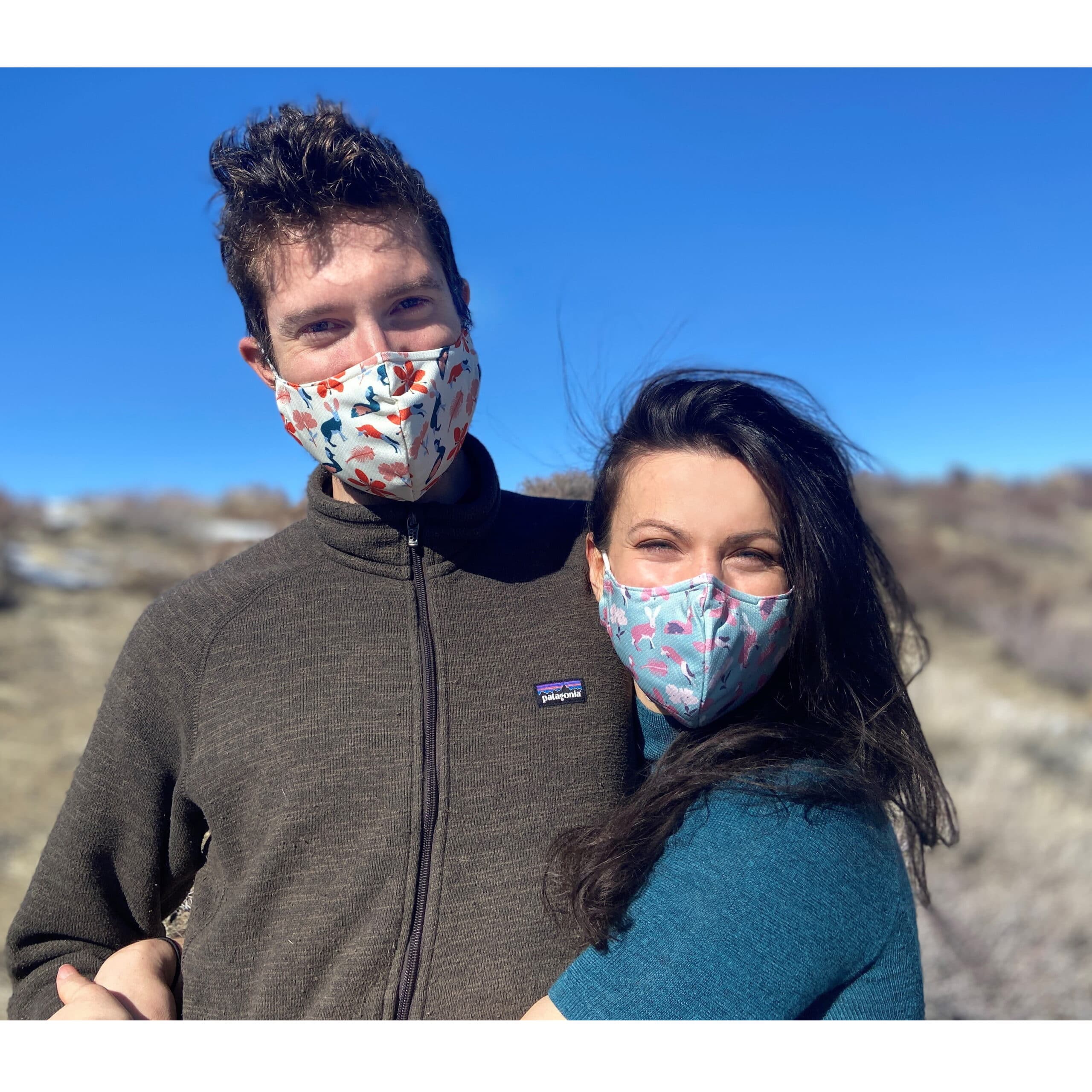 Mono Lake face masks