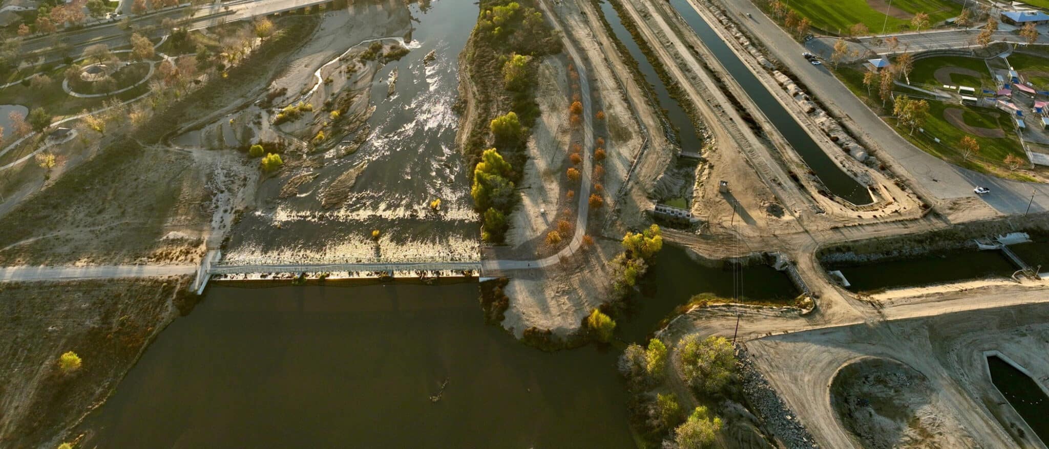 Kern River flows through Bakersfield again