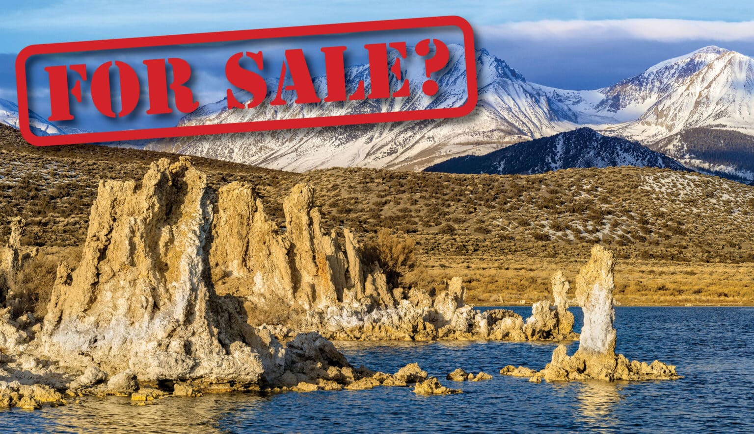 South Tufa for sale?